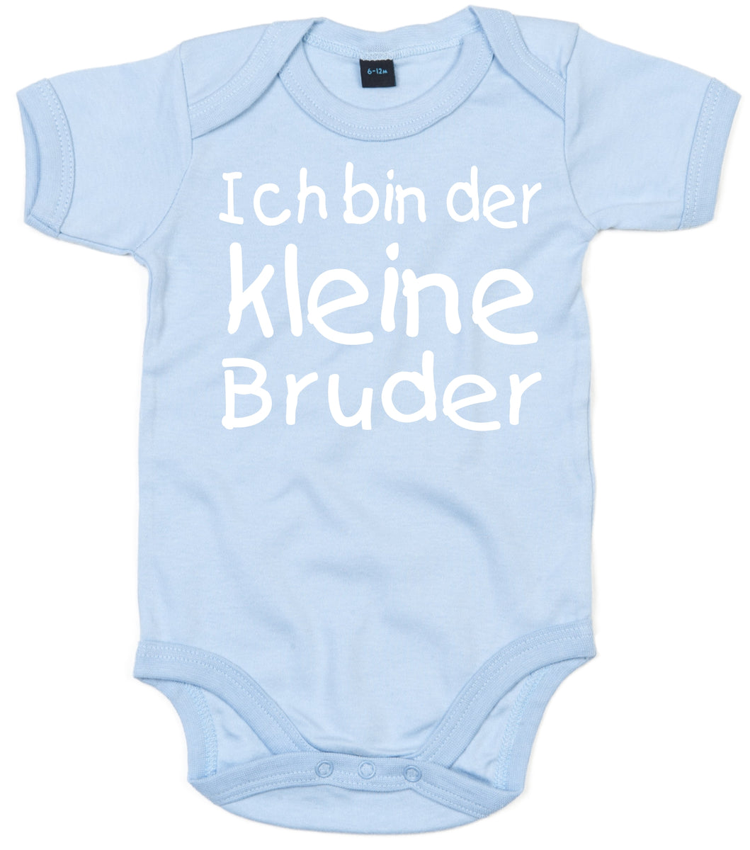 Ich bin der Kleine Bruder Baby Bodysuit – Edward Sinclair Clothing