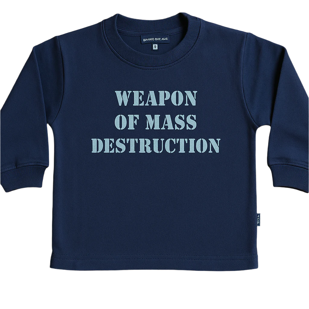 Weapons of Mass Destruction – Red Striped Kids T‑Shirt | Clearance £8 ...